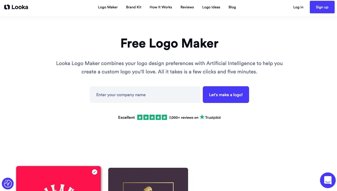 Looka : Créez un logo et une identité de marque avec l’IA